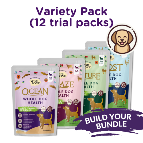 Wishbone Trial Pack Dry Dog Food Bundle of 12 – Wishbone Pet Food USA